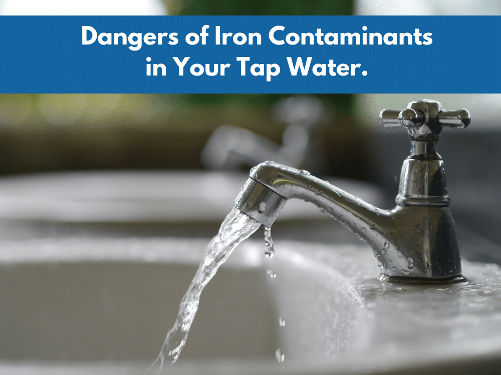 Iron in tap water store