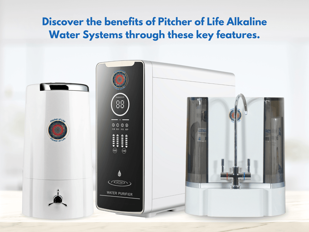 Purification Systems that Generate Alkaline Water – Pitcher of Life